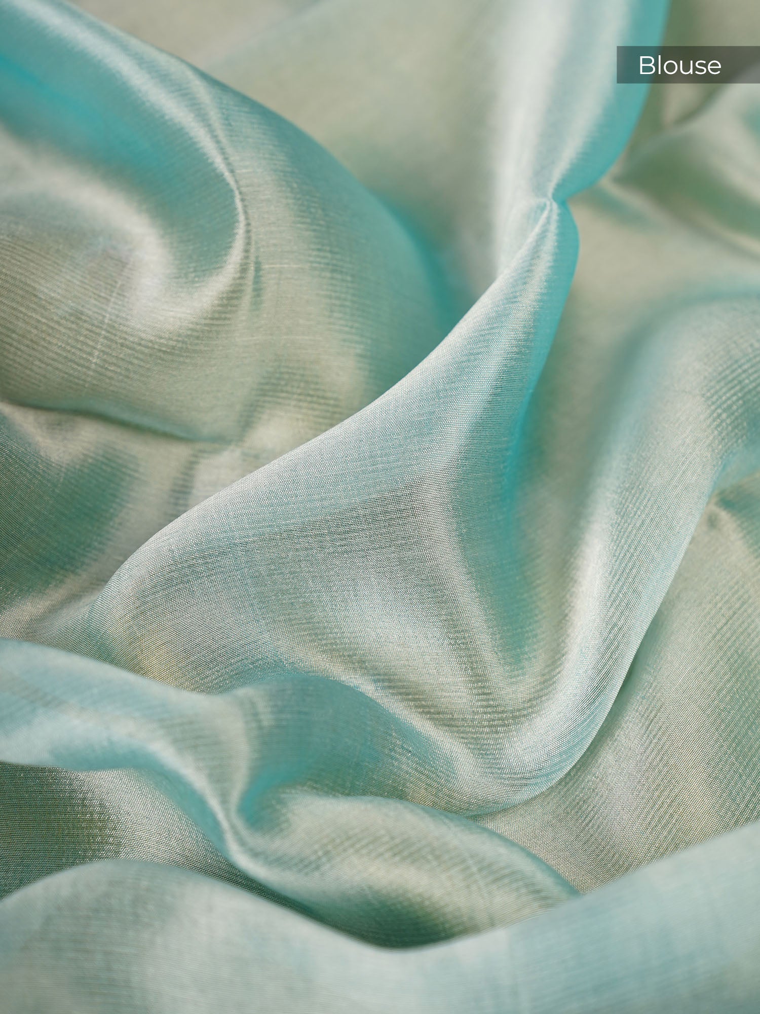 Chiniya Pattu Meenakari Buttis Contrast Border - Mehndi Green – Sirimalle